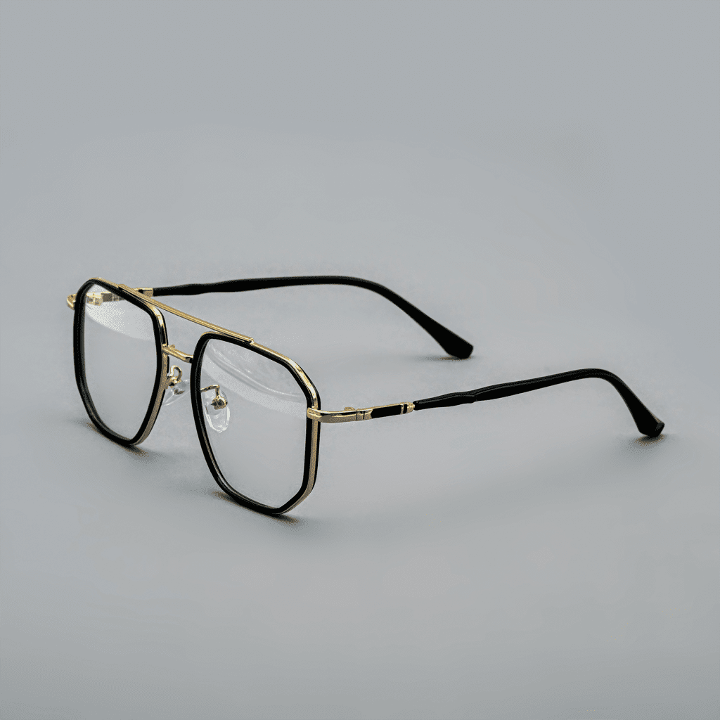 Hexagon Double Bridge - Ceylon Eyewear